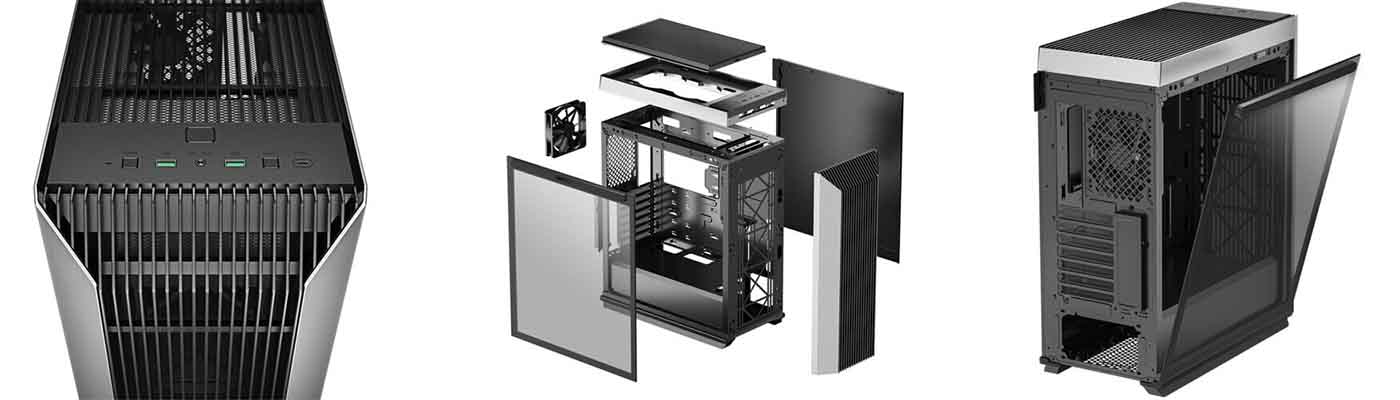 DeepCool CL500 Mesh ATX Computer Case - R-CL500-BKNMA1N-G-1