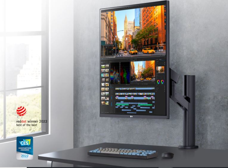 LG 28MQ780-B 28" SDQHD Nano IPS DualUp Monitor